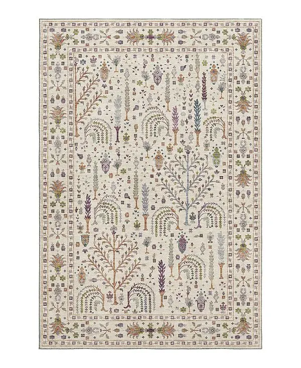 DALYN RUG COMPANY Dalyn Luxury Washable Hatay Hy5 Area Rug, 9' X 12 - Ivory