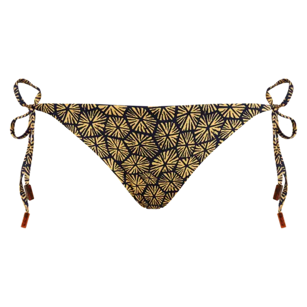 Vilebrequin Carapaces Sidetie Bikini Bottom - Blue