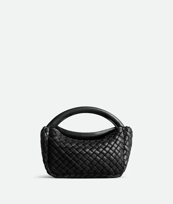 Bottega Veneta Small Cobble Top Handle Bag - Black