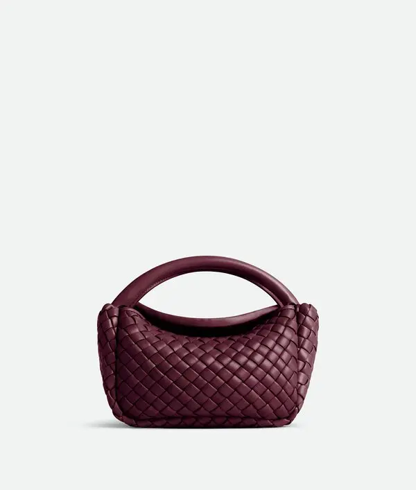 Bottega Veneta Small Cobble Top Handle Bag - Barolo