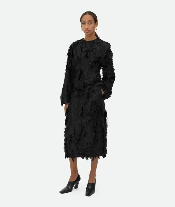Bottega Veneta Viscose Fil Coupe Top