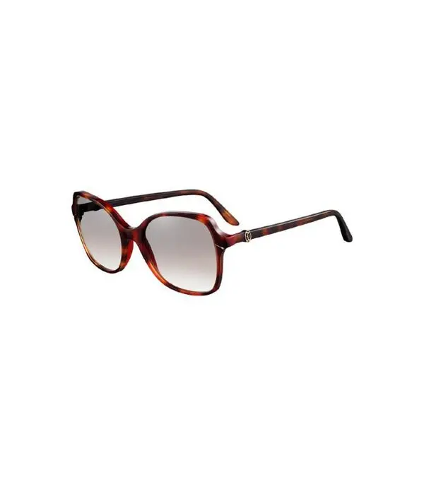 CARTIER Double C Kate Square Sunglasses