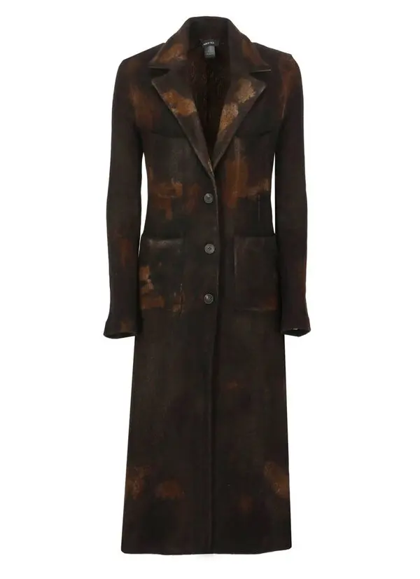 Avant Toi Wool Cashmere Blend Coat