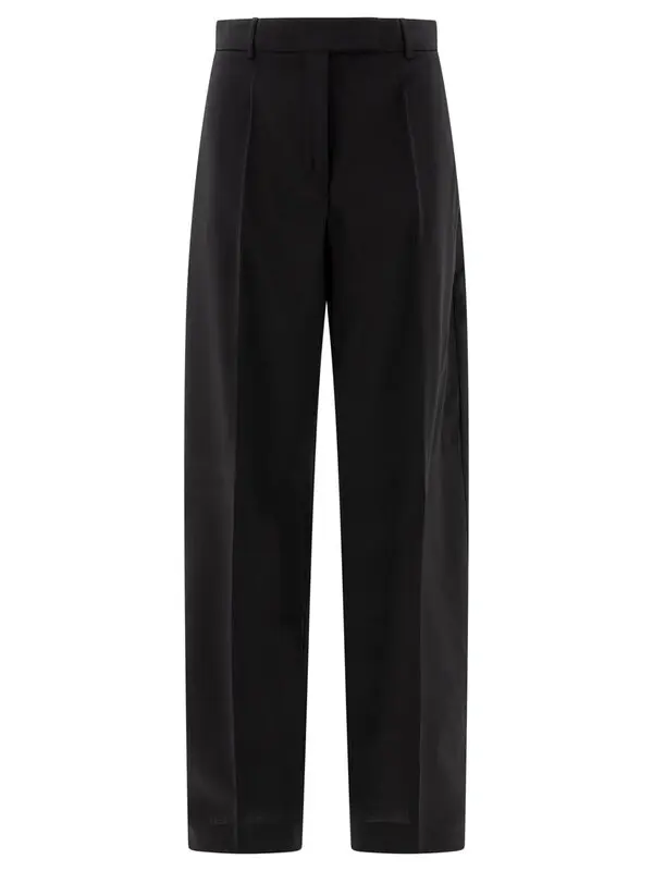 Sportmax Oversize Trousers In Stretch Wool