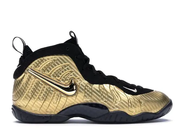 Nike Air Foamposite Pro Metallic Gold - Metallic Gold/black
