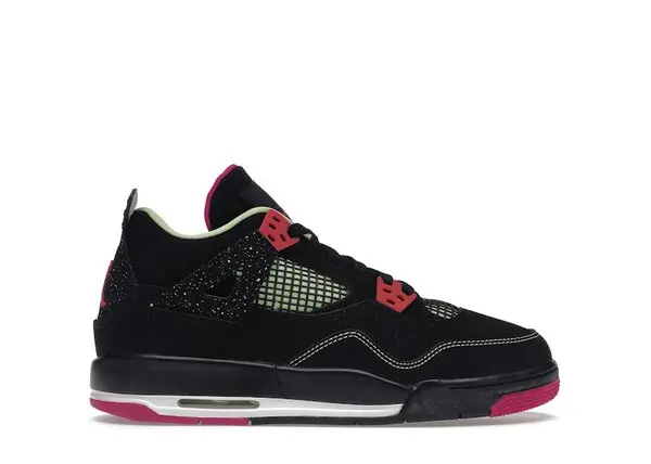 JORDAN 4 Retro Fuschia - Black/fuschia Flash/liquid Lm