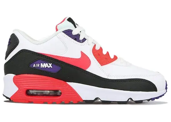 Nike Air Max 90 Ltr Sneakers - White/crimson/black