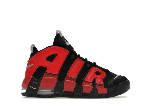 Nike Air More Uptempo Alternates Split - Black/university Red/midnight Navy Blue