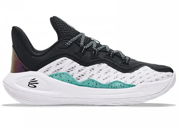 Under Armour Curry 11 Athletic Sneakers - White/black