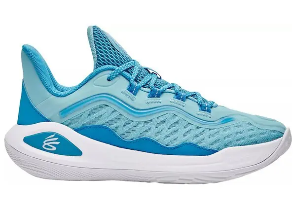 Under Armour Curry 11 Mouthguard - Sky Blue/capri/white