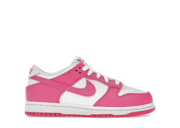 Nike Dunk Low Sneakers - White/laser Fuchsia