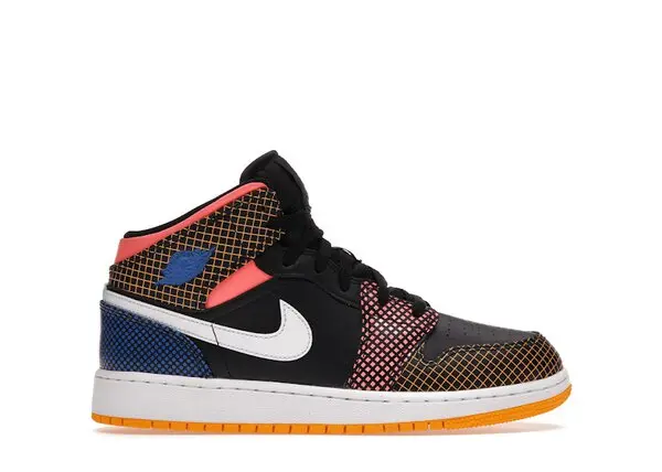 JORDAN 1 Mid Mmd Grid Sneakers