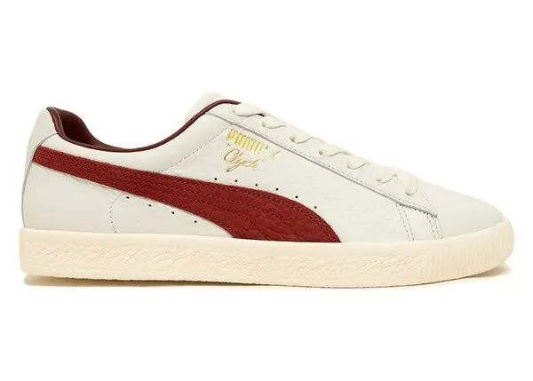 PUMA Clyde Made In Italy Sneakers - Puma White/intense Red
