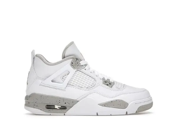 JORDAN 4 Retro - White/tech Grey/black