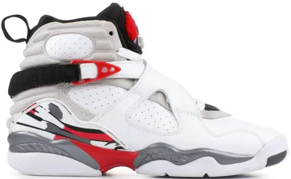 JORDAN 8 Retro Bugs Bunny Sneakers - White/black/true Red
