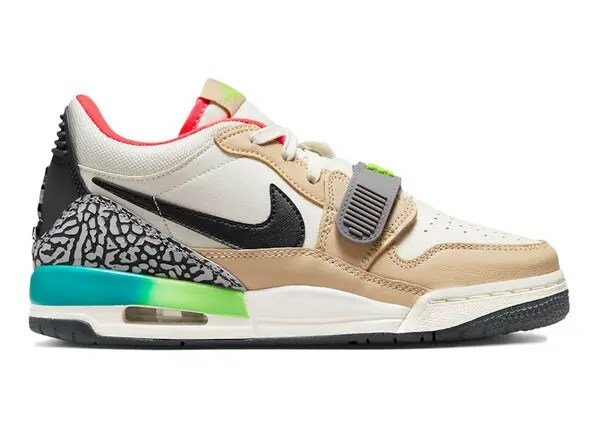 JORDAN Legacy 312 Low Gradientin Sneakers - White/beige