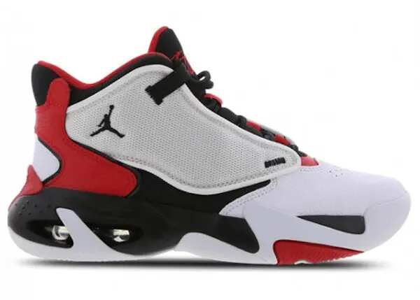 JORDAN Max Aura 4 Sneakers - White/university Red/black
