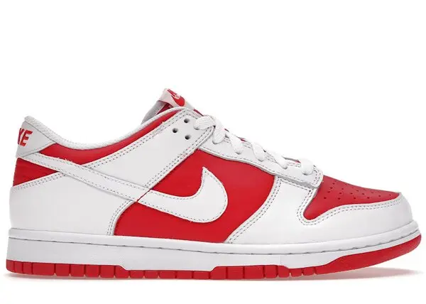 Nike Dunk Low Championship Red - University Red/white/total Orange