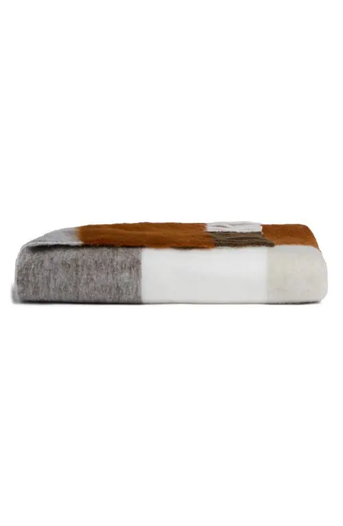 PARACHUTE Wool Blend Throw Blanket - Autumn Plaid