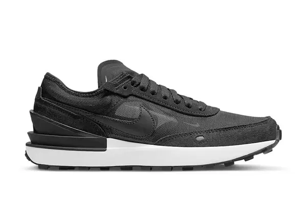 Nike Waffle One Sneakers - Black/white/orange