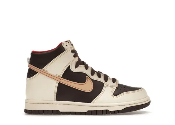 Nike Dunk High Sneakers - Baroque Brown/sesame/coconut Milk