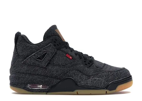 JORDAN 4 Retro Levi's Sneakers - Black