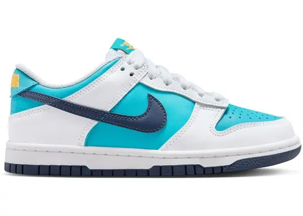 Nike Dunk Low Sneakers - Dusty Cactus/thunder Blue/white