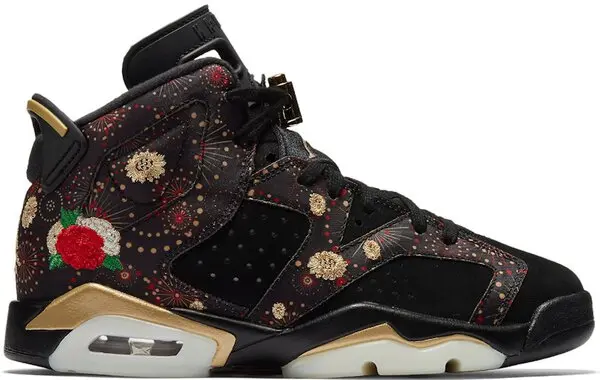 JORDAN 6 Retro Chinese New Year - Black/metallic Gold