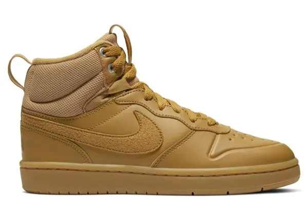 Nike Court Borough Mid 2 Boot - Wheat/gum Medium Brown