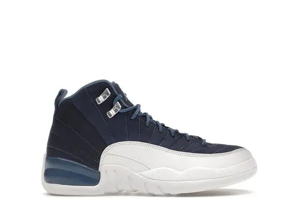 JORDAN 12 Retro Indigo Sneakers - Stone Blue/legend Blue/obsidian