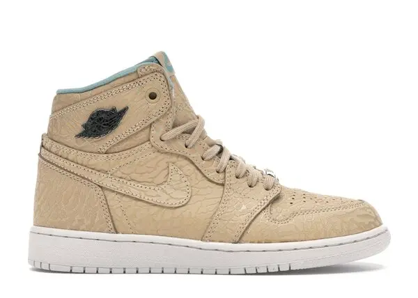 JORDAN 1 Retro High Top Sneakers - Sand Dune/cannon/flat Gold