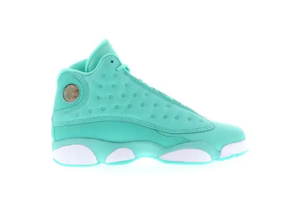 JORDAN 13 Retro Sneakers - Green Glow/white