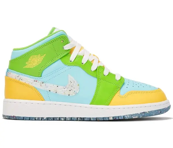 JORDAN 1 Mid Se Recycled Grind Sneakers