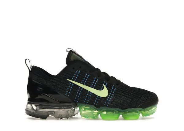 Nike Air Vapormax Flyknit 3 - Black/blue/ghost Green