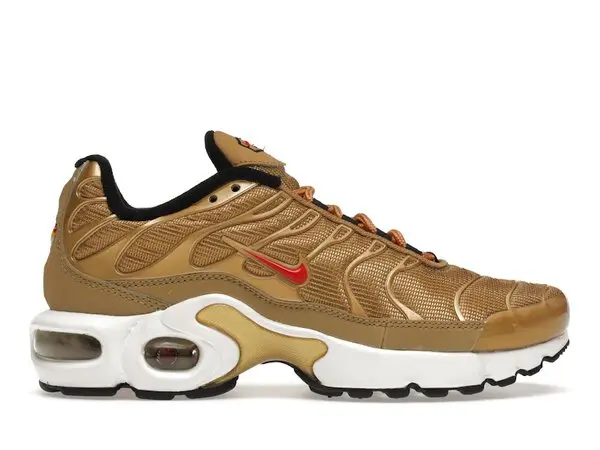 Nike Air Max Plus Sneakers - Metallic Gold/university Red