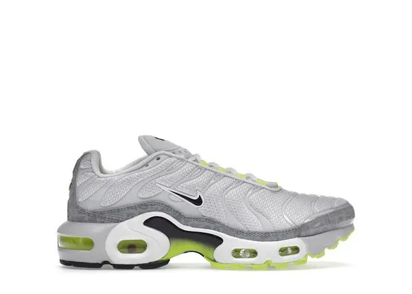 Nike Air Max Plus Retro Air Max Logos - White/grey/volt