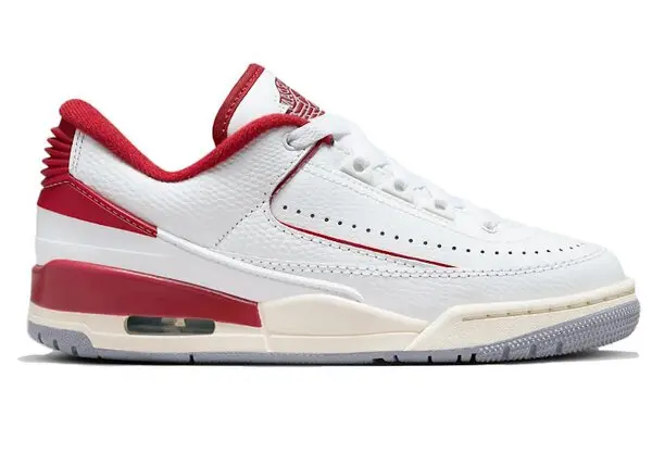 JORDAN 2/3 Sneakers - White/varsity Red/sail