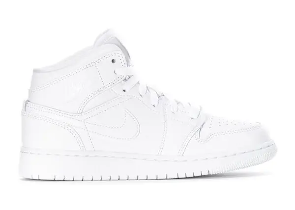 JORDAN 1 Mid Sneakers - White