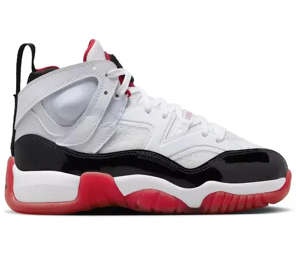 JORDAN Jumpman Two Trey High Top Sneakers - Black/university Red