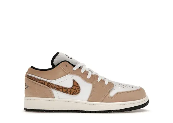 JORDAN 1 Low Se Brown Elephant Gs