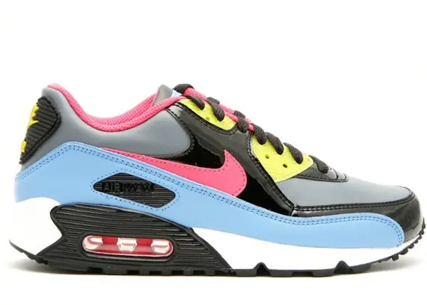 Nike Air Max 90 Sneakers - Flint Grey/flamingo/black