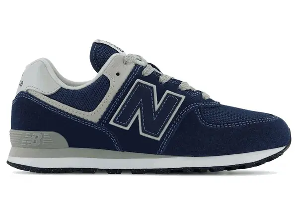 NEW BALANCE 574 Core Sneakers - Navy Blue/white