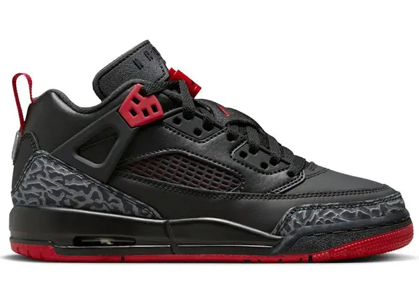 JORDAN Spizike Low Sneakers - Black/gym Red/cool Grey