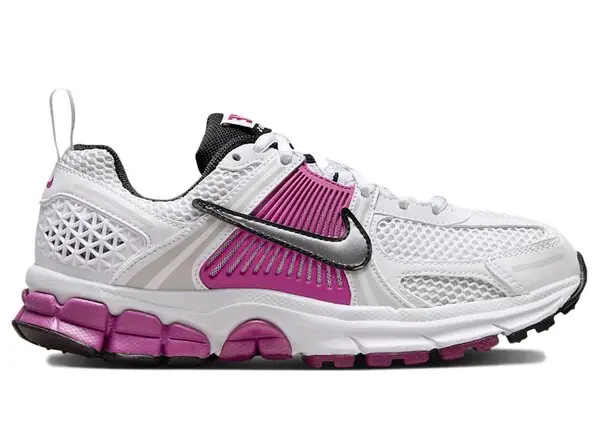 Nike Zoom Vomero 5 Sneakers - White/pure Platinum/hot Fuchsia