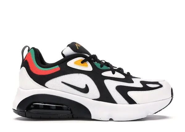 Nike Air Max 200 Sneakers - White/bright Crimson/university Gold