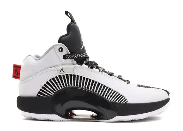 JORDAN Xxxv Sneakers - White/metallic Silver/black