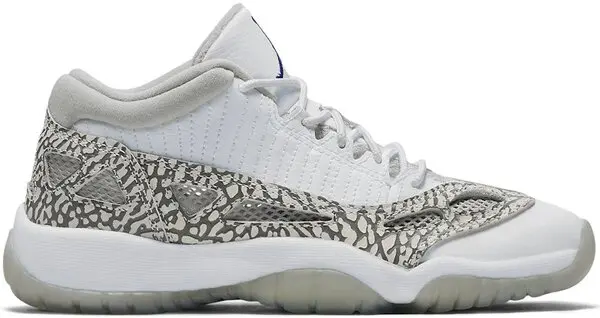 JORDAN 11 Retro Low Ie Sneakers - White/cobalt Blue/zen Grey