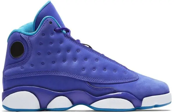JORDAN 13 Retro Hornets Sneakers - Varsity Purple/orion Blue/white