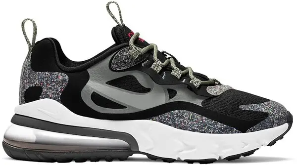 Nike Air Max 270 React Grind Sneakers - Black/smoke/white