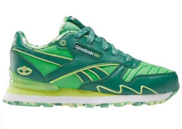 REEBOK Classic Leather Step N Flash Pj Masks Sneakers - Nice Green/shell Green/white